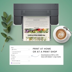 One Pager Community Garden Project Templates – Editable One-page ...