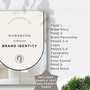 Beauty Salon Business Plan Template and Brand Identity Workbook PLUS ...