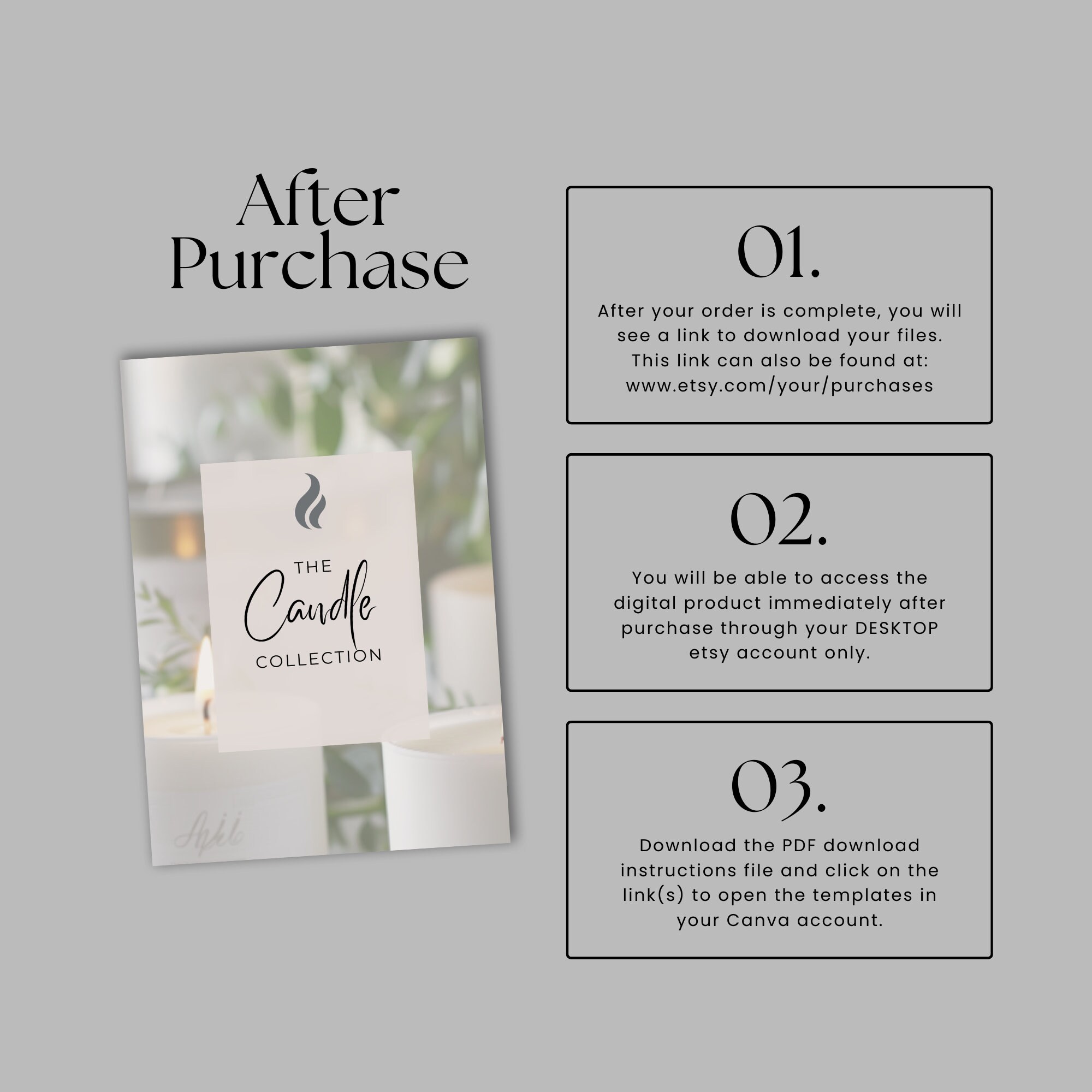 Candle Line Sheet Catalog Template, Wholesale Price List Template, 13 ...