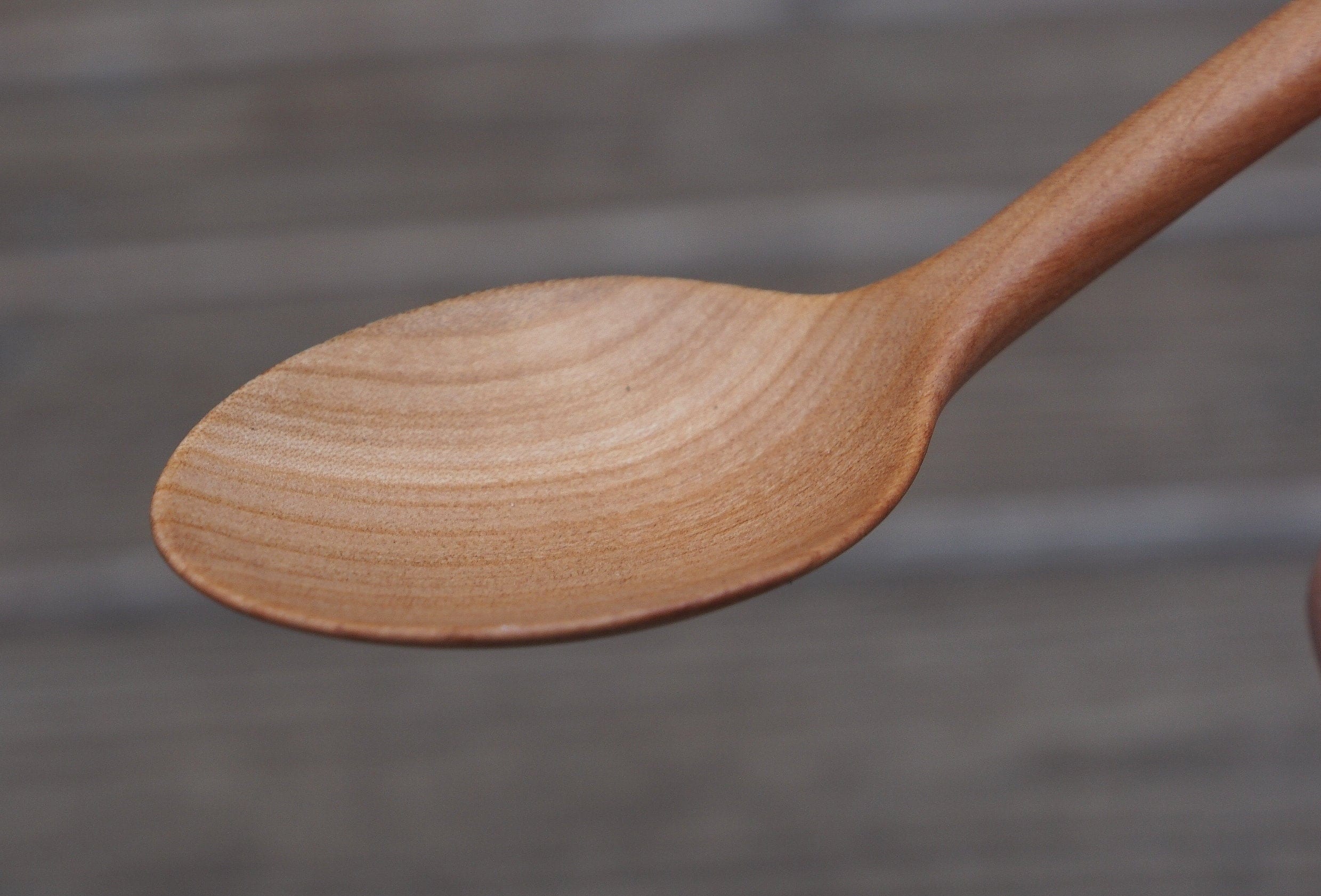 Wooden spoon cherry wood wooden spoon spoon tablespoon | Etsy