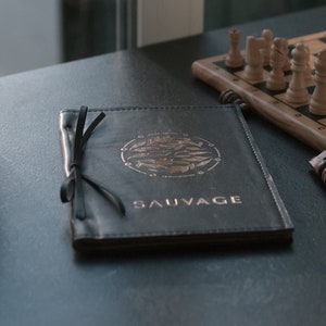 Custom Leather Menu Cover, Cafe Bar Menu Folder, Menu Book, Wine Menu ...