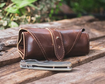 Leather Knife Pouch - Etsy