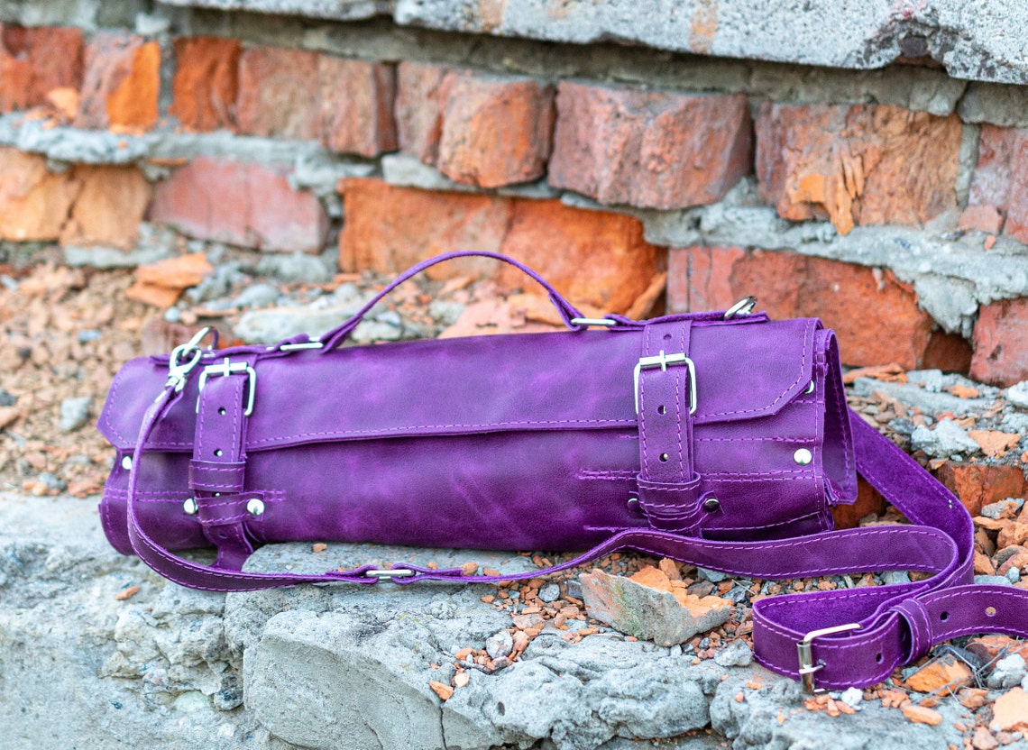 Personalized Leather Chef Knife Roll Custom Knife Roll - Etsy