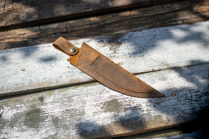 Personalized Leather Cover for 2 Knives Knife Case Blade - Etsy