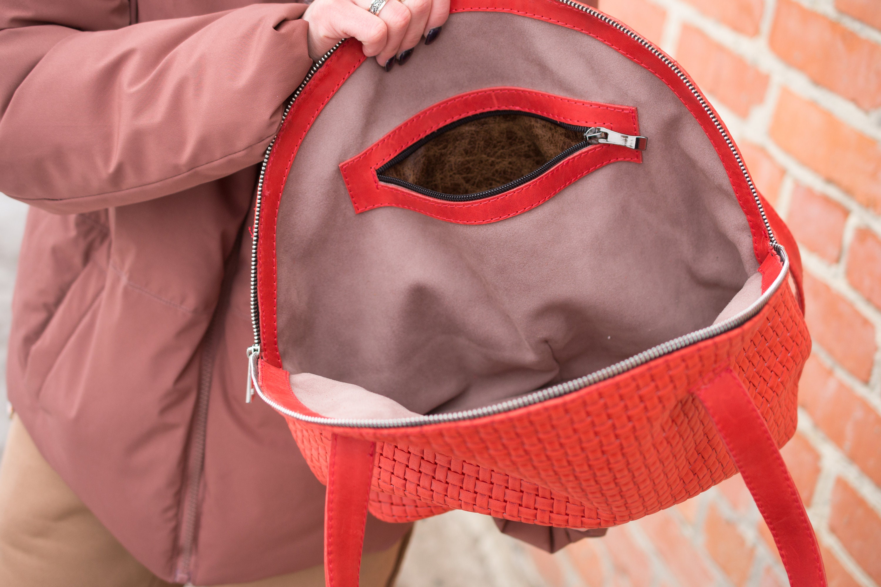 Personalized Leather handbag Leather Shoulder Bag vintage | Etsy