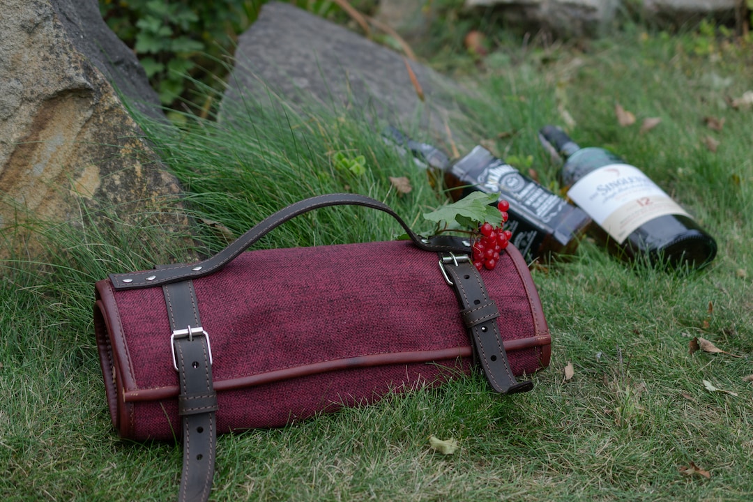 Portable Leather Bar Kit ,barman Bag, Cocktail Tools Bag, Bartender ...