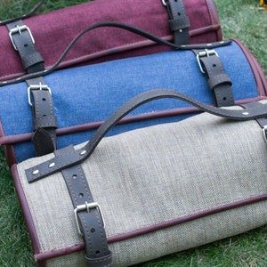 Portable Cocktail Tools Bag, Bartender Roll Bag, Barman Bag, Organizer ...