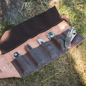 Pocket Knife Storage, Leather Knife Sheath, Pocket Knife Holder, Carver ...