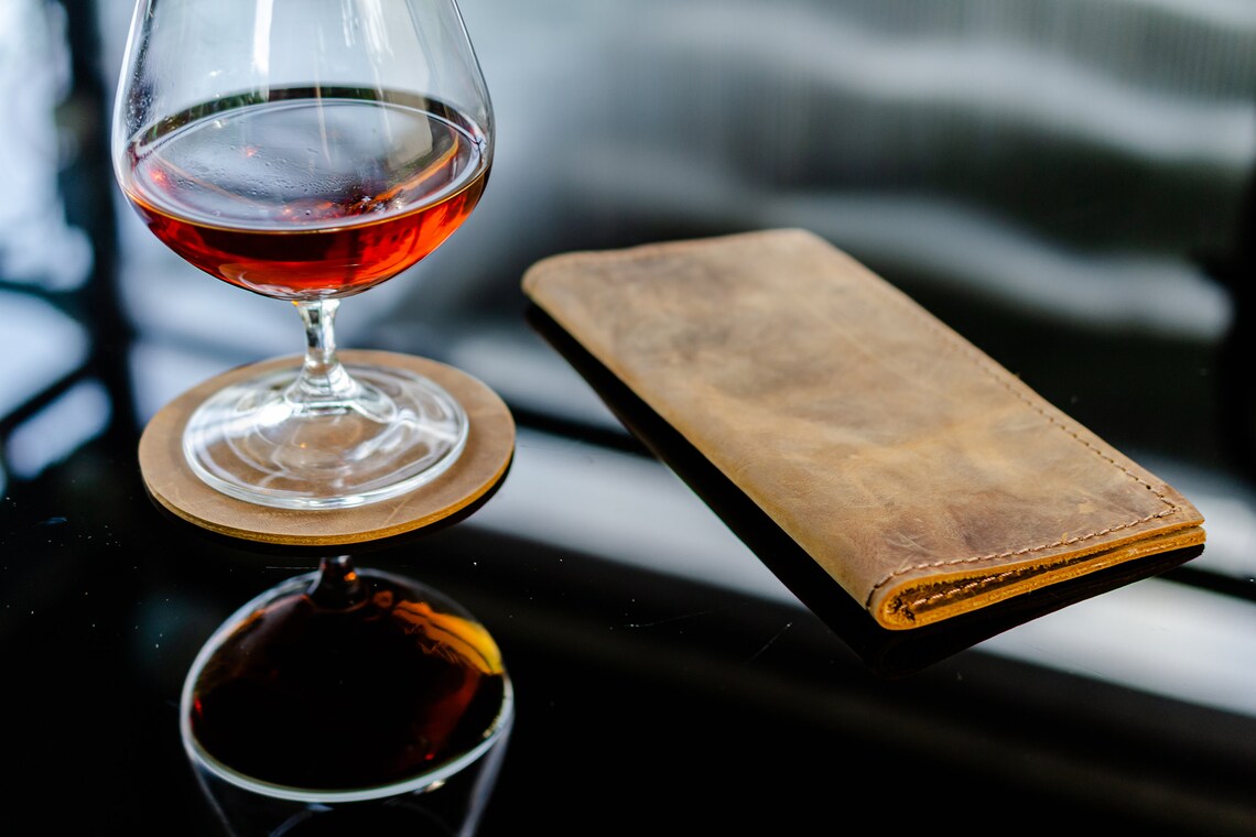 Waitress Book Restaurant Check Holder Leather Check - Etsy