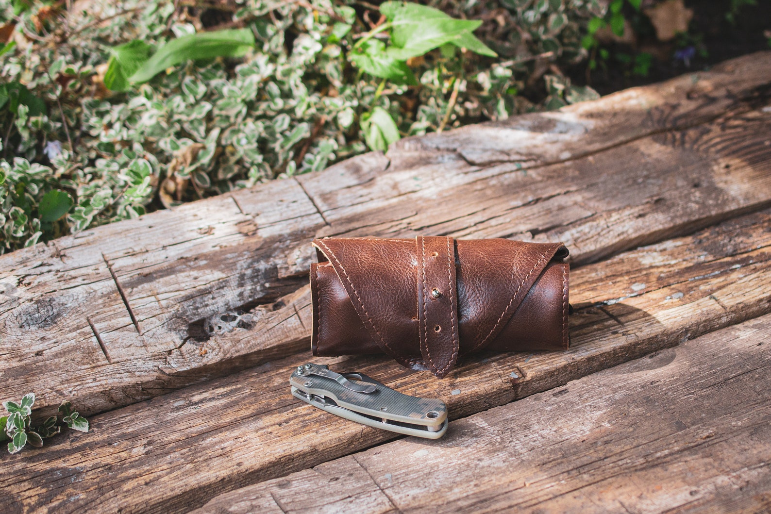 Leather Pocket Knife Roll Pocket Knife Sheath Pocket Knife - Etsy
