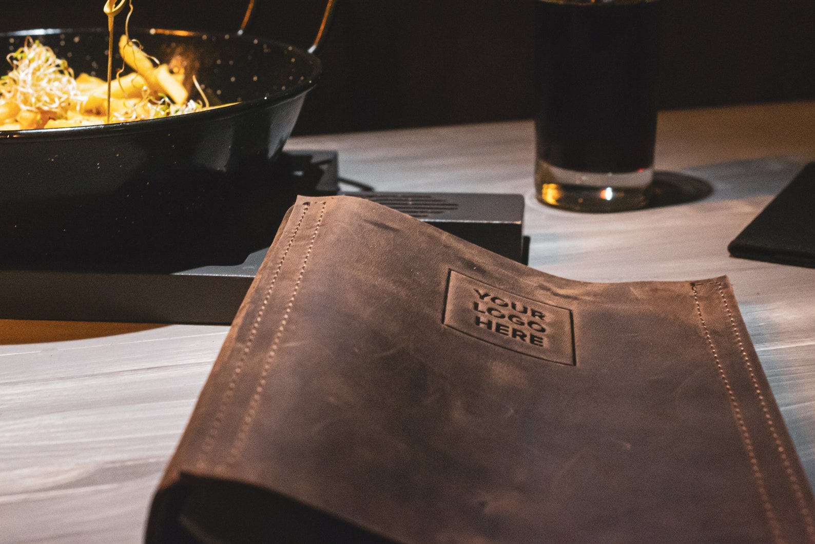 Restaurant Menu Book Menu Cover Design Cocktail Menu Holder | Etsy