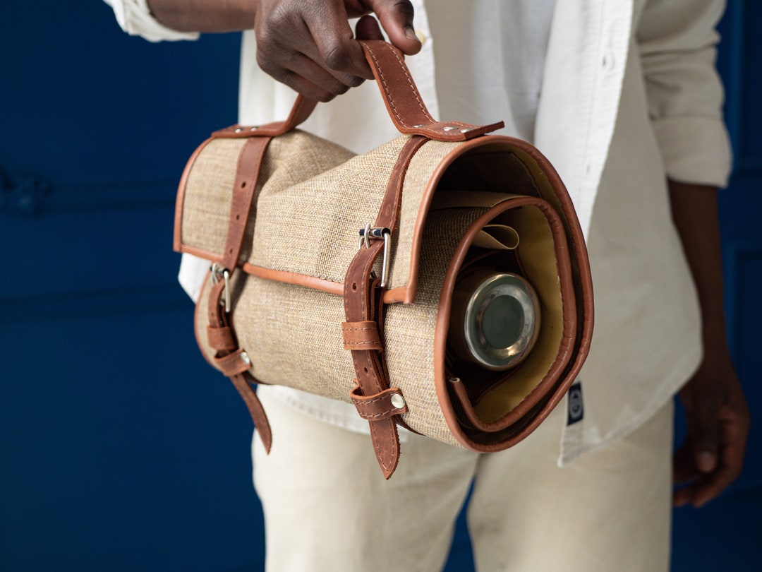 Bartender Kit Tote Bag, Portable Bar Case Bag for Travel, Canvas Bar ...