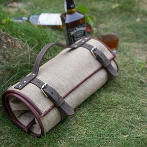 Portable Cocktail Tools Bag, Bartender Roll Bag, Barman Bag, Organizer ...