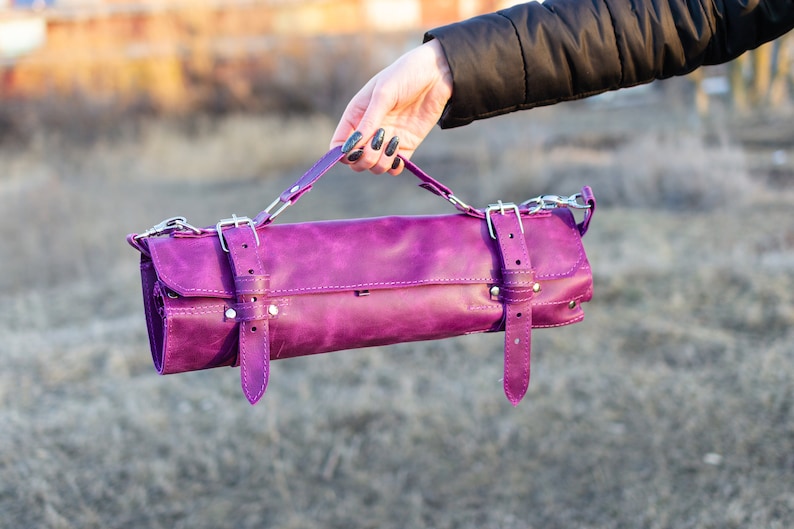 Personalized Leather Chef Knife Roll Custom Knife Roll - Etsy