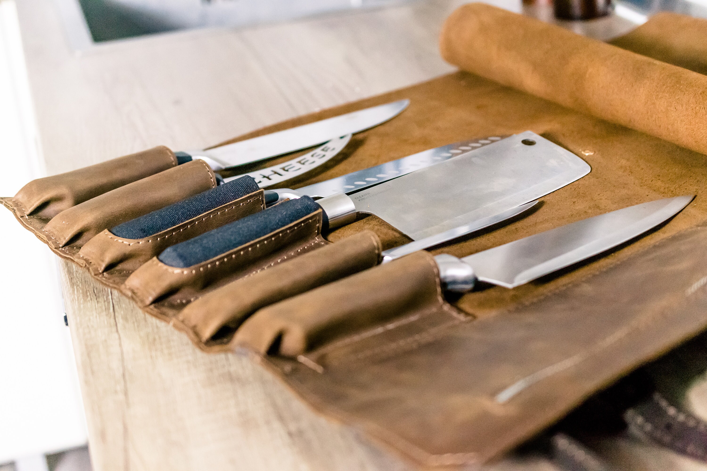 Personalized Chef Knife Bagknives Storage With Pockets - Etsy