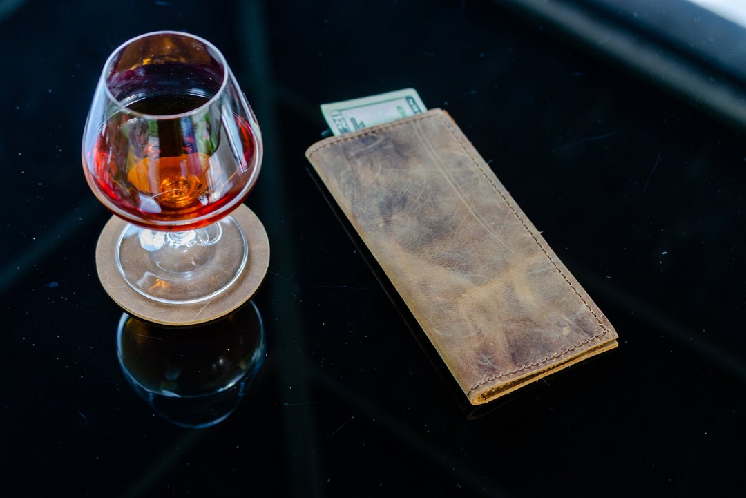 Waitress Book, Restaurant Check Holder, Leather Check Presenter With ...