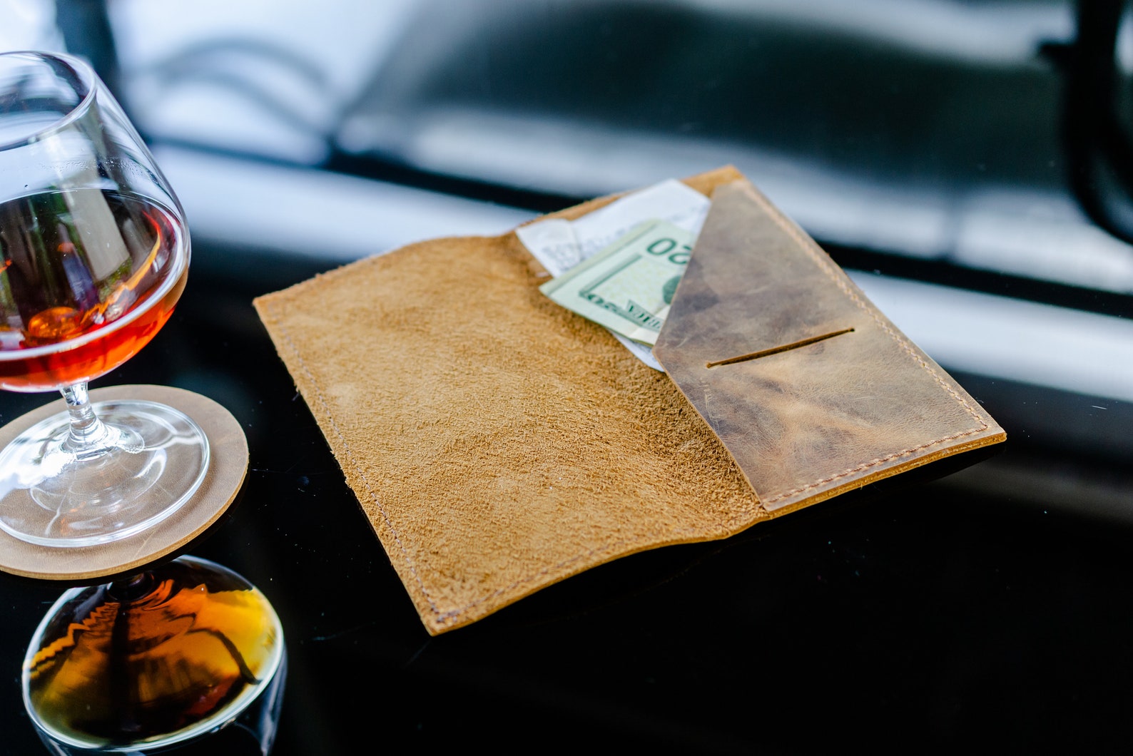 Waitress Book Restaurant Check Holder Leather Check - Etsy