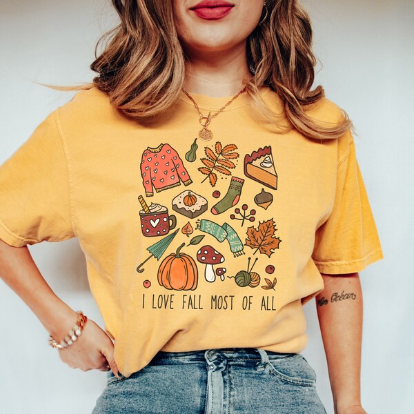 Fall T Shirt - Etsy