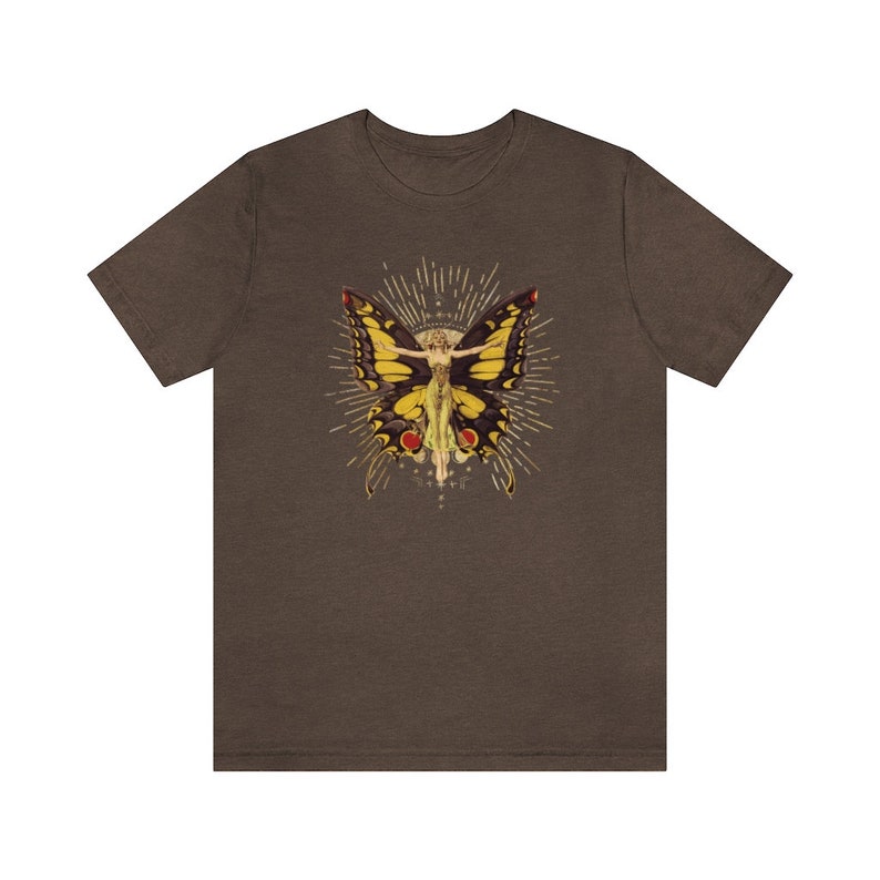 Fairycore T Shirt Goblincore T Shirt Vintage 1920s Butterfly - Etsy