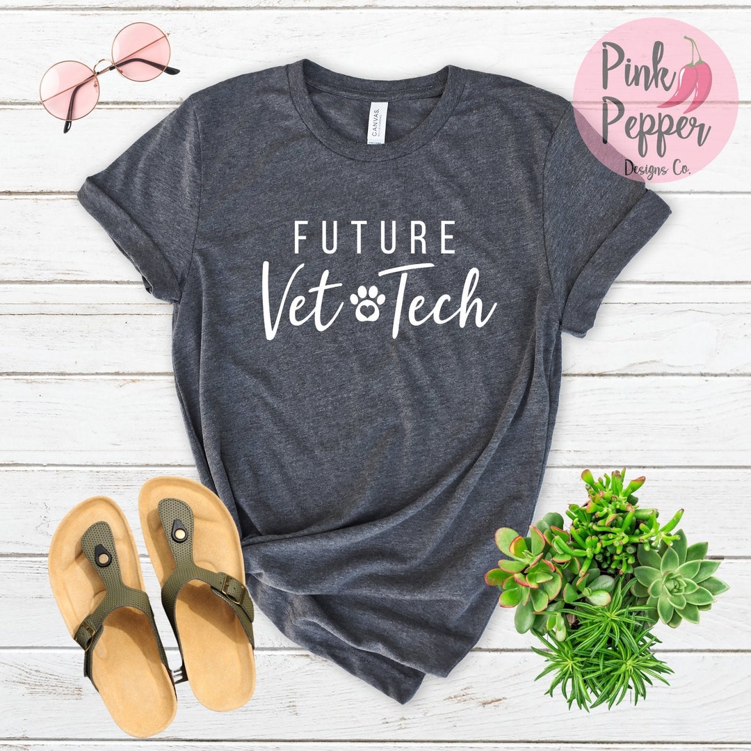 Future Vet Tech T-shirt, Vet Tech School Student Gift Shirt ...