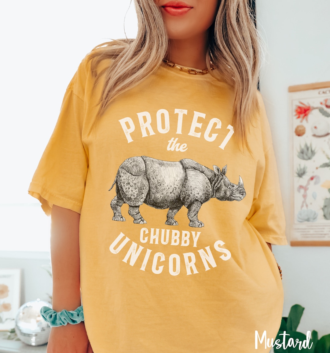 Rhino Chubby Unicorns Tshirt, Protect Rhinos Shirt, Animal Conservation ...
