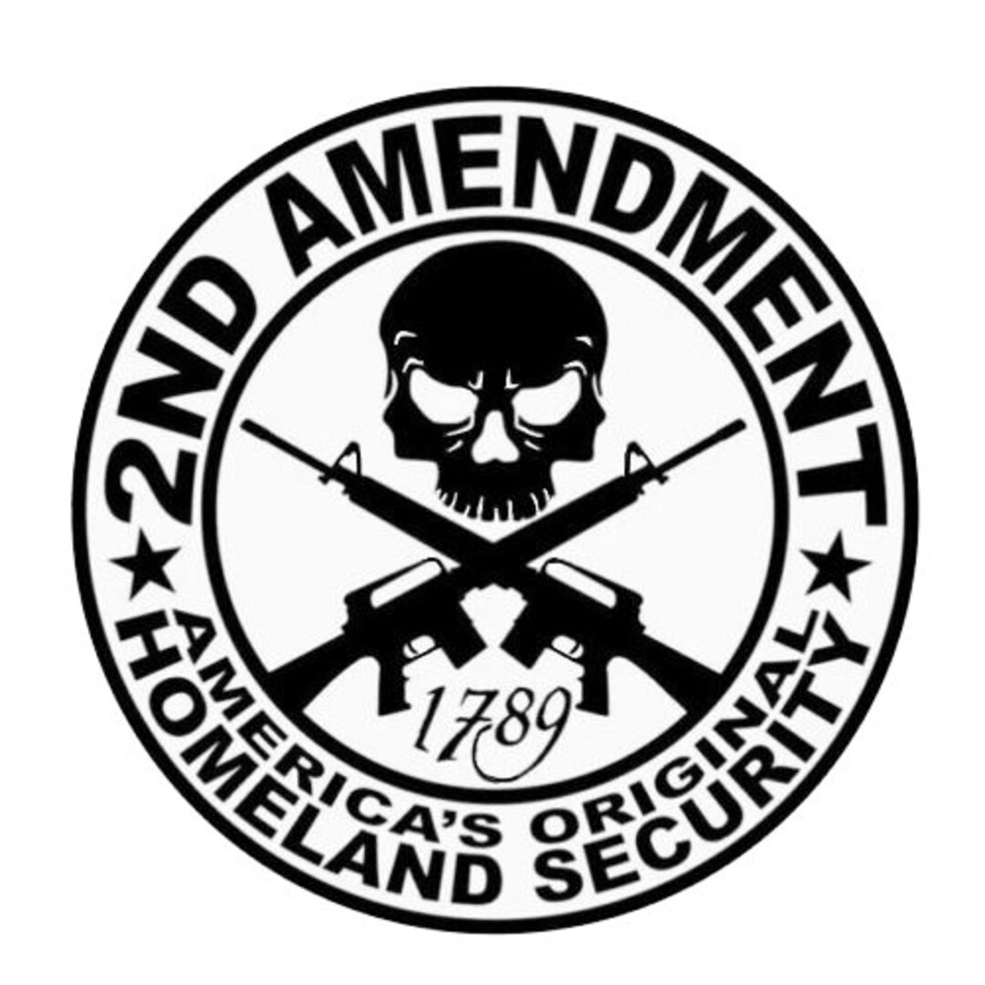 2nd Amendment Vinyl Decal - Etsy
