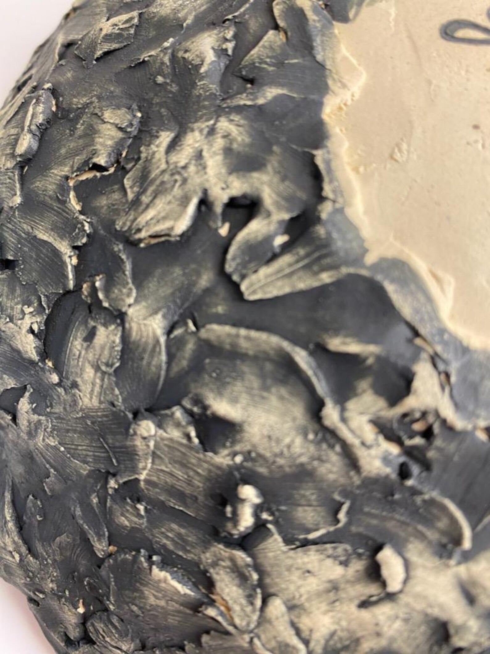 Whimsical Pottery Bowl, Hand Built Bowl, Polka Dot Bowl, Serving Bowl ...