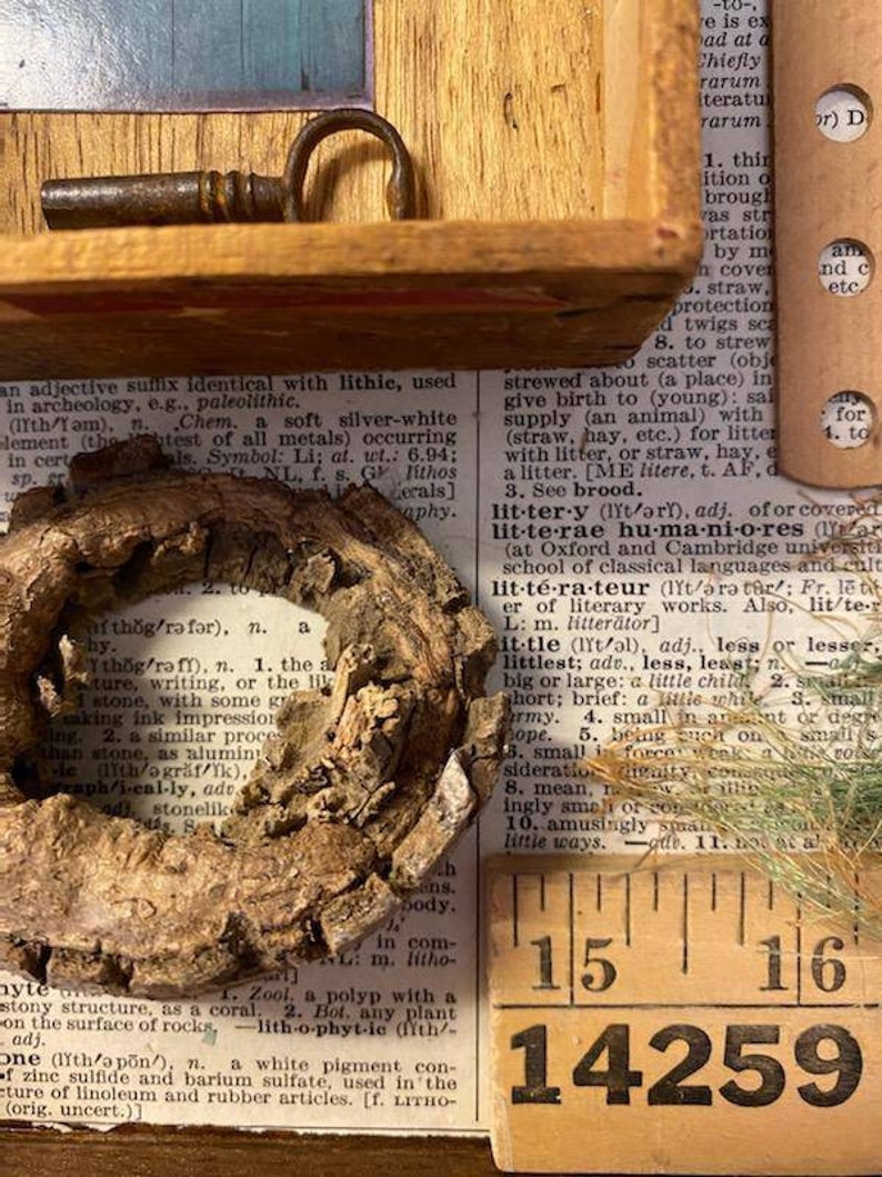 Assemblage Art Found Object Art Home Uccello Painter Of | Etsy