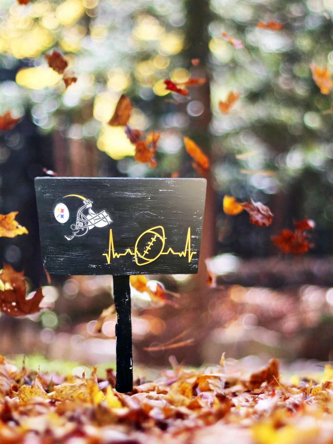 Football Lawn Sign Football Yard Decor Football Sign - Etsy