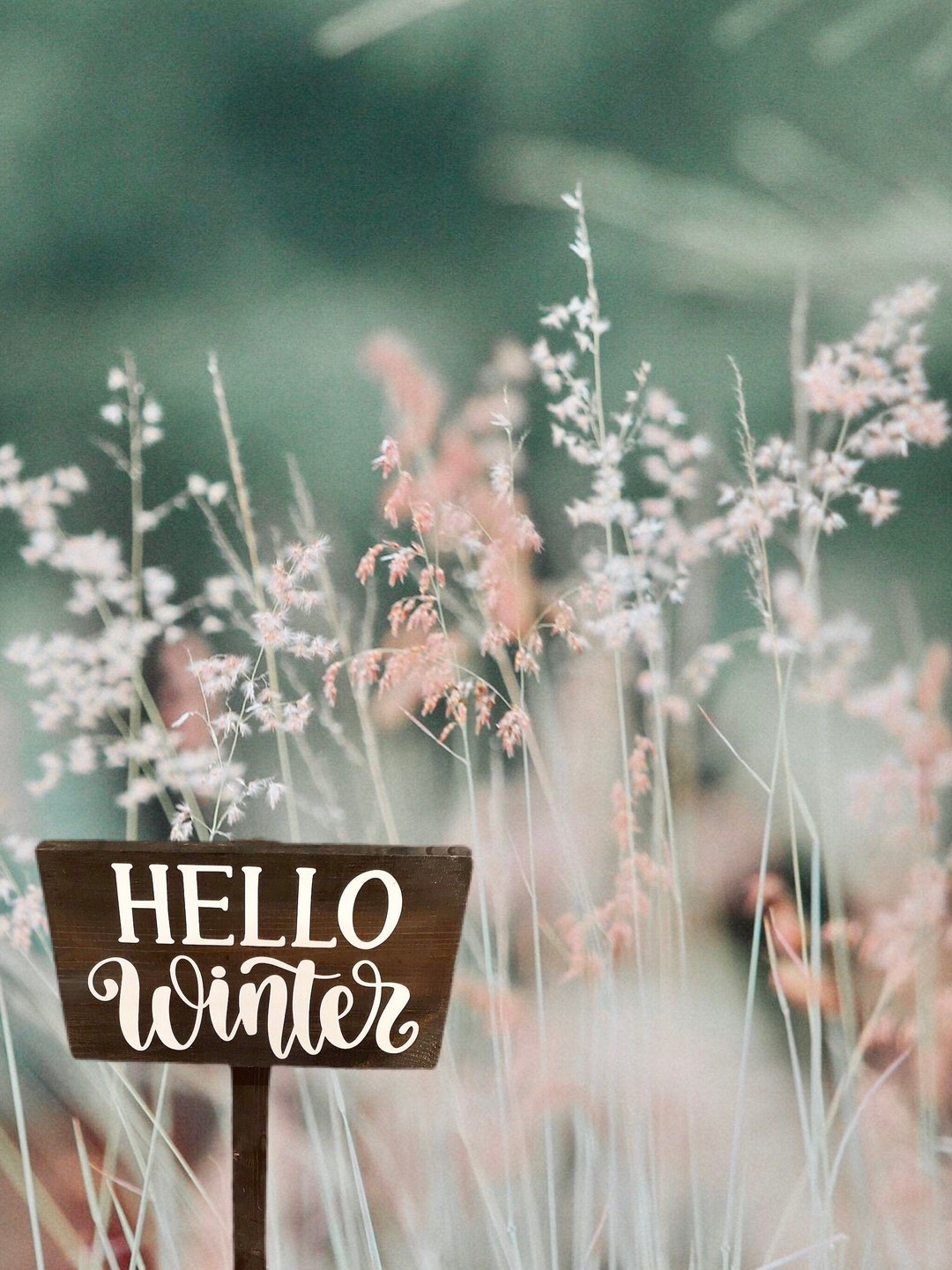 Winter Farmhouse Lawn Sign - Etsy