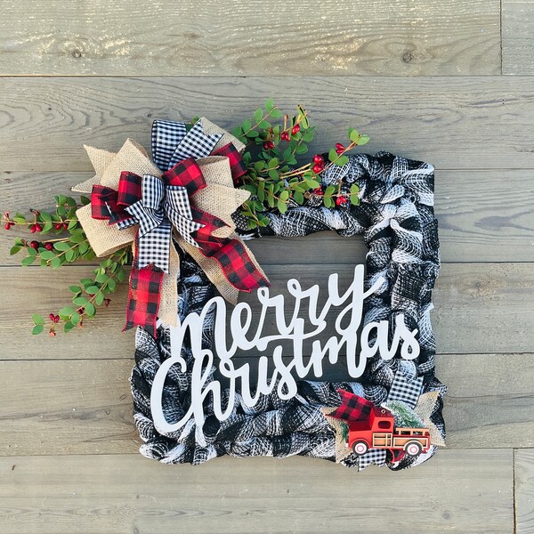 Square Wreaths - Etsy