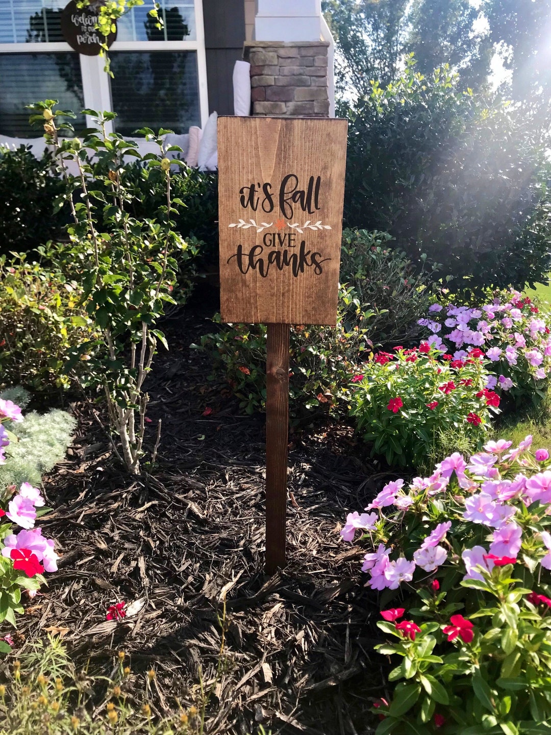 Fall Decoration Decore, Yard Stakes Decorative, Seasonal Frontyard ...