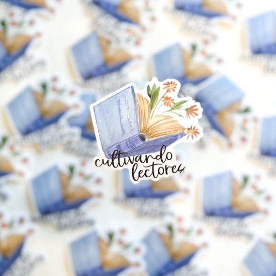 Readers Spanish Vinyl Sticker Die Cut Bilingual Gift - Etsy