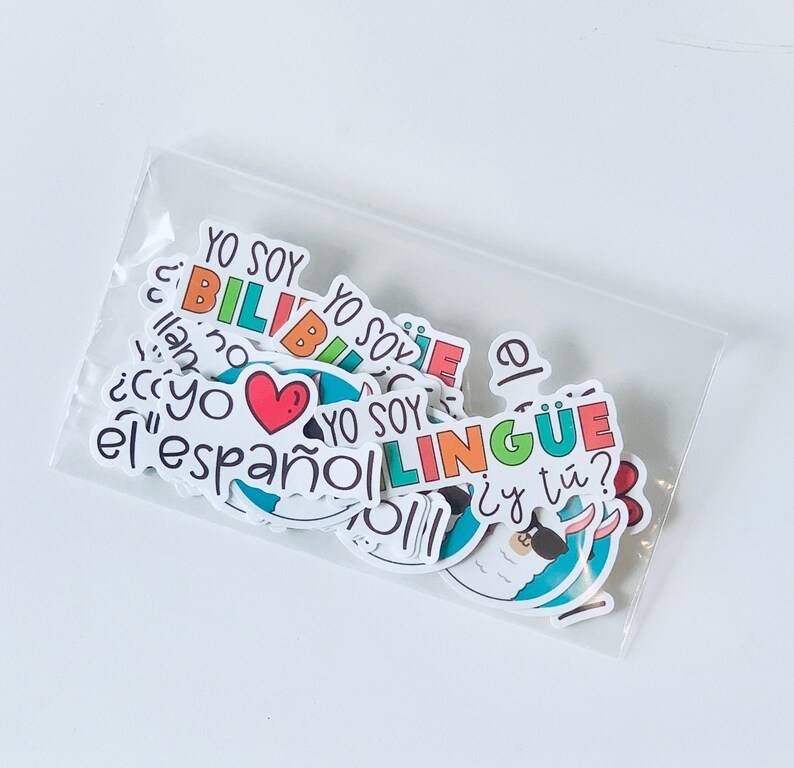 Spanish Student Sticker Pack End of Year Gift for Students - Etsy