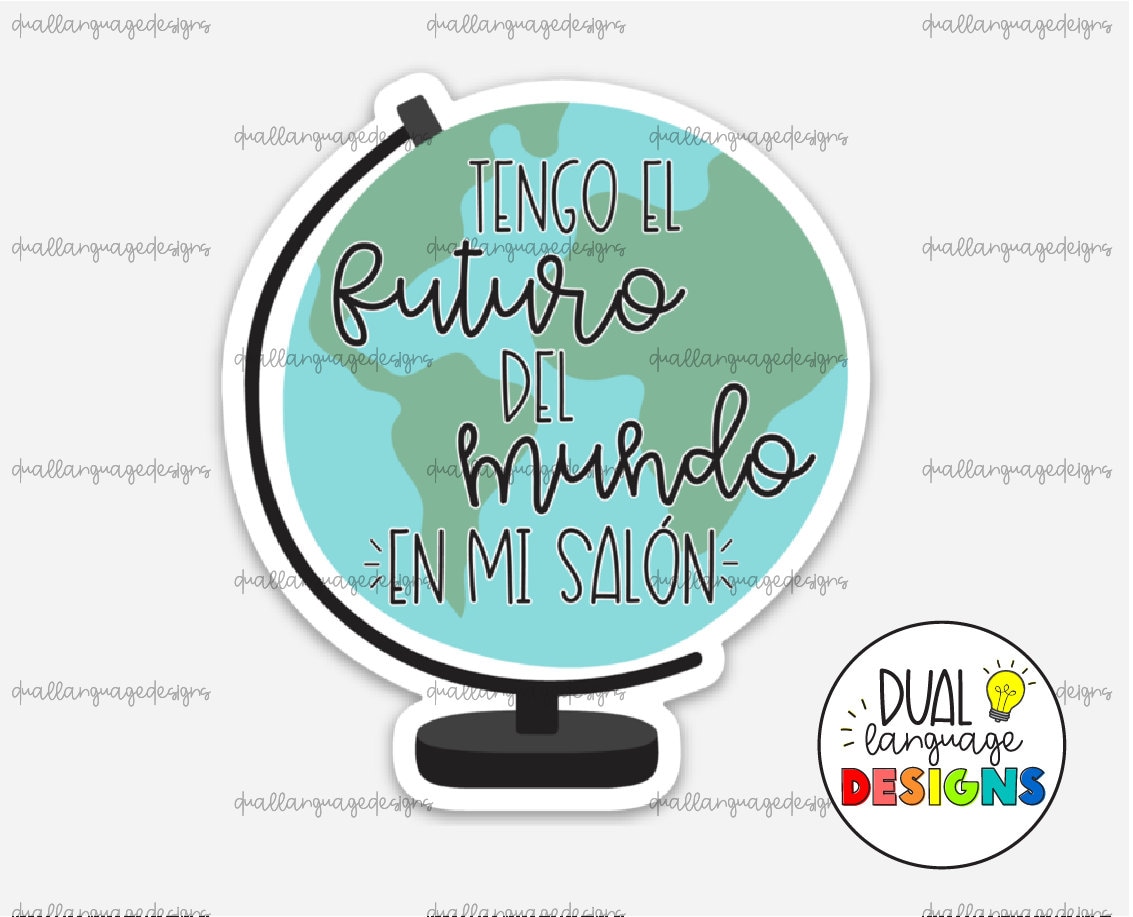 Futuro en mi salón Spanish Vinyl Sticker Die cut | Etsy