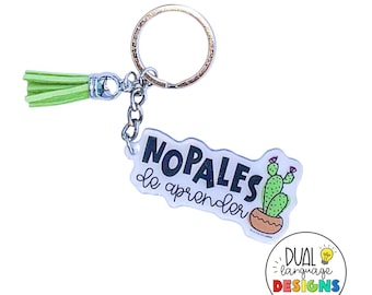 Mi Corazon Late Spanish Keychain Acrylic Charm Key Chain | Etsy