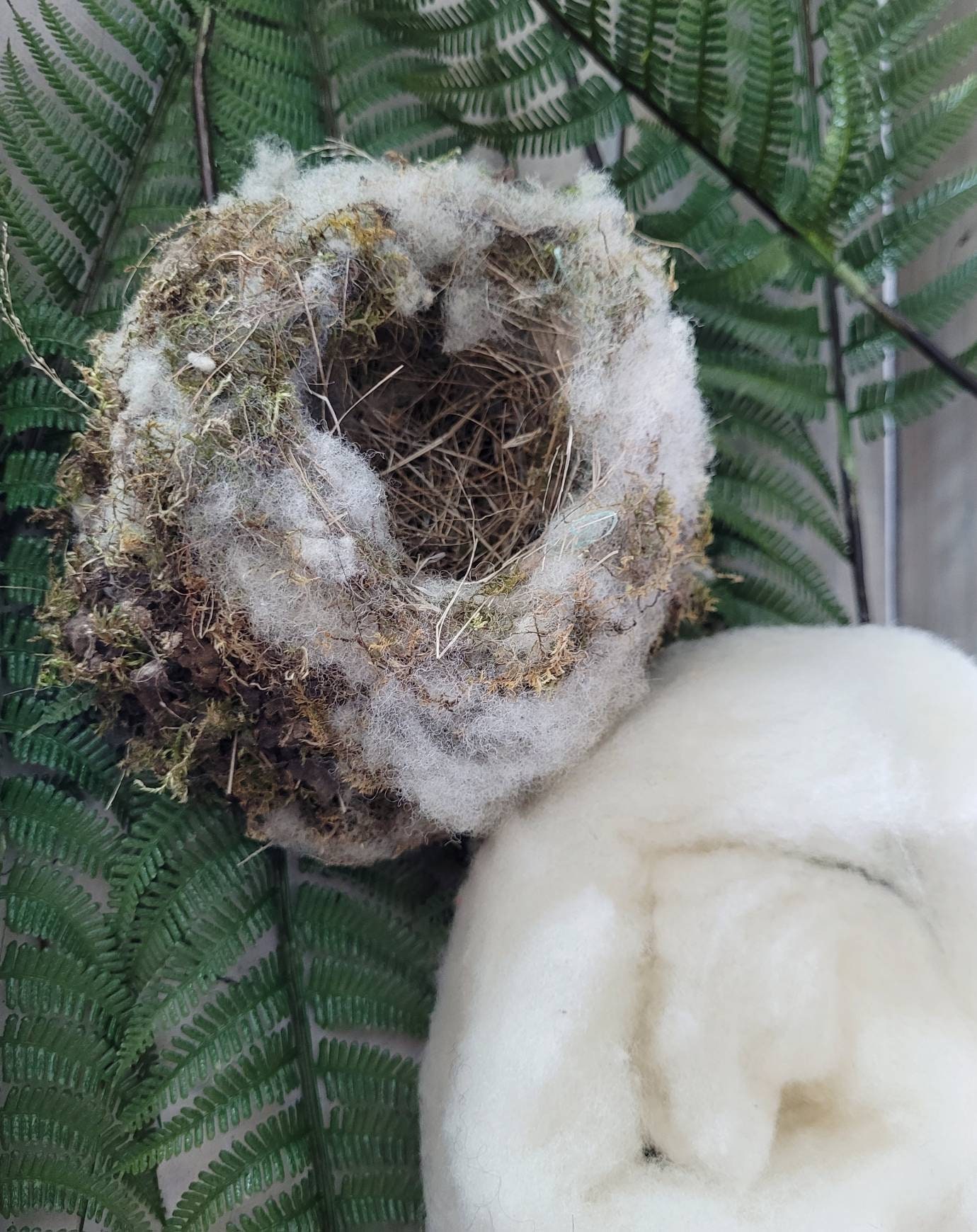 Bird Nesting Ball, Wool Nesting Material, Garden Decor Gift, House ...