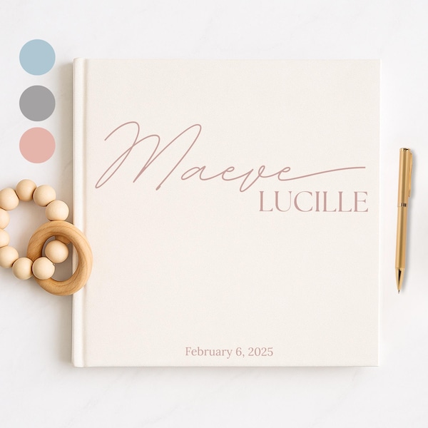 First Year Custom Book - Etsy