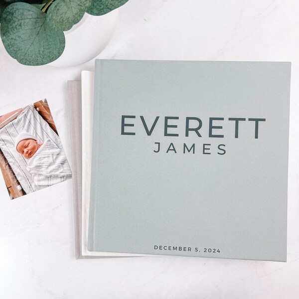 Custom Baby Book - Etsy