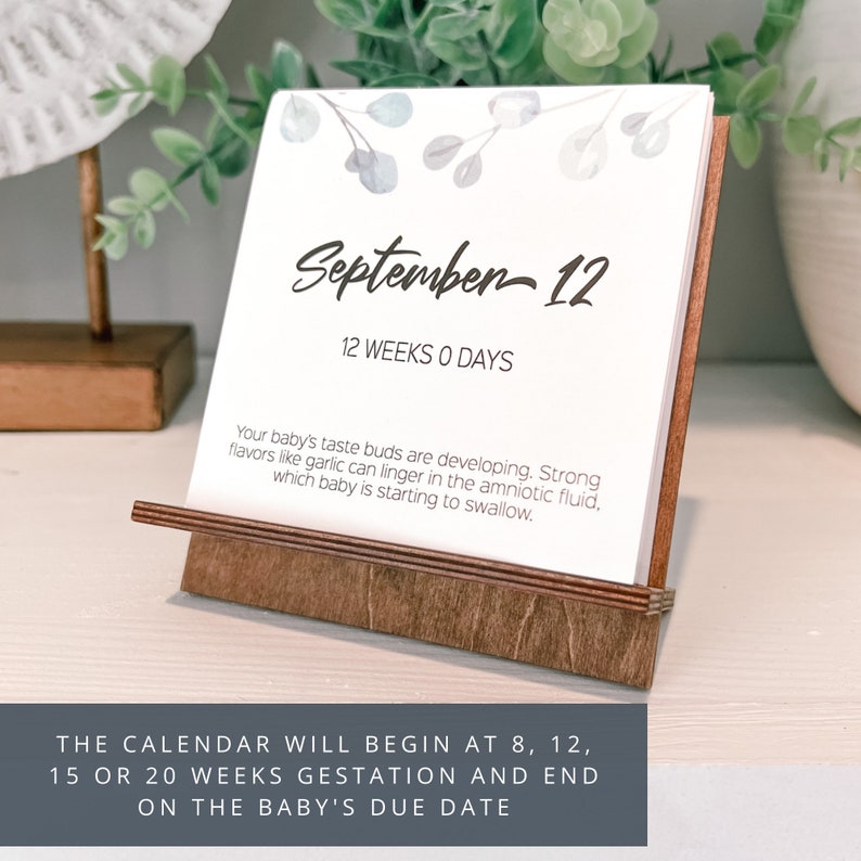 Due Date Baby Countdown Custom Congratulations Pregnancy - Etsy