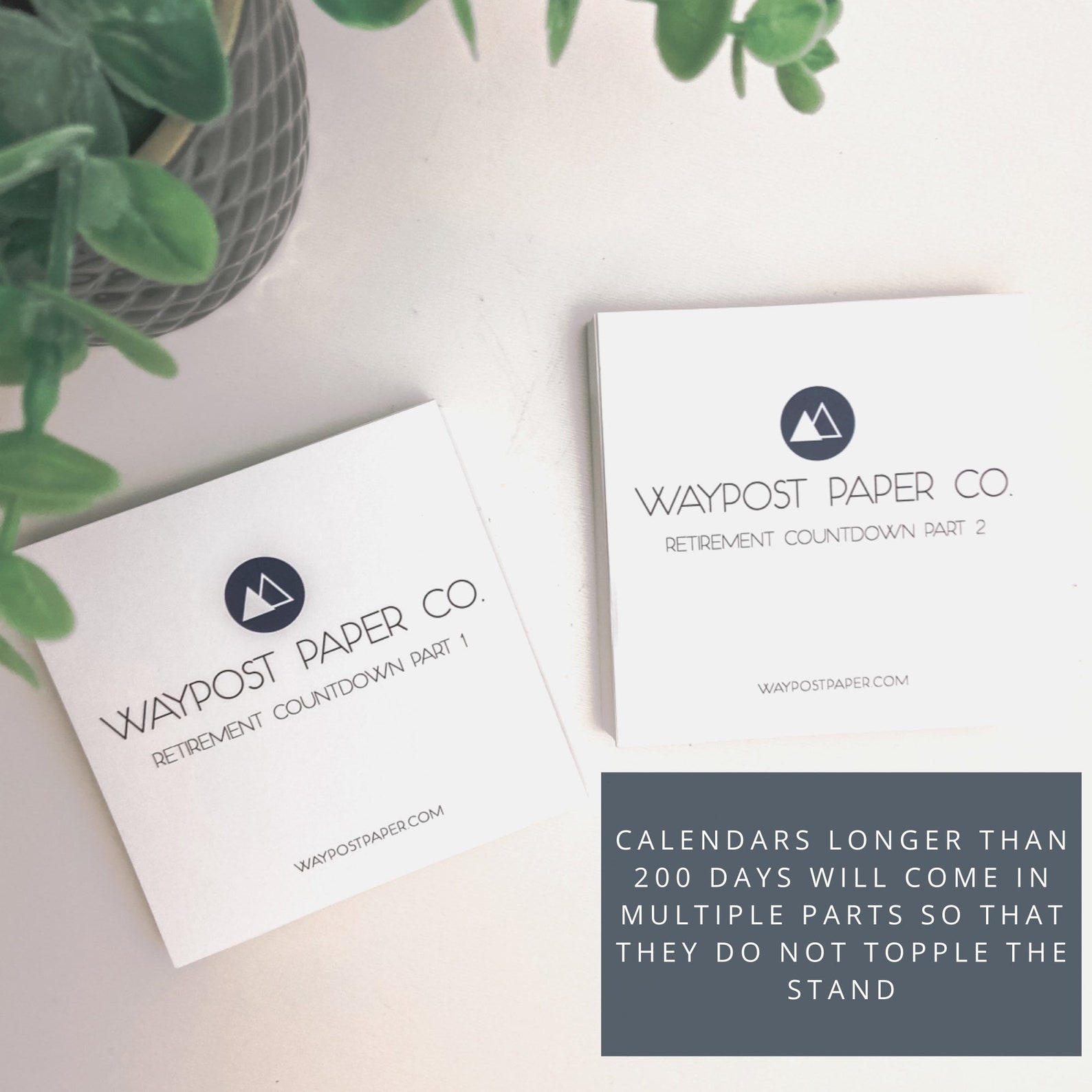 Retirement Countdown Calendar Custom Retiring Gift for - Etsy