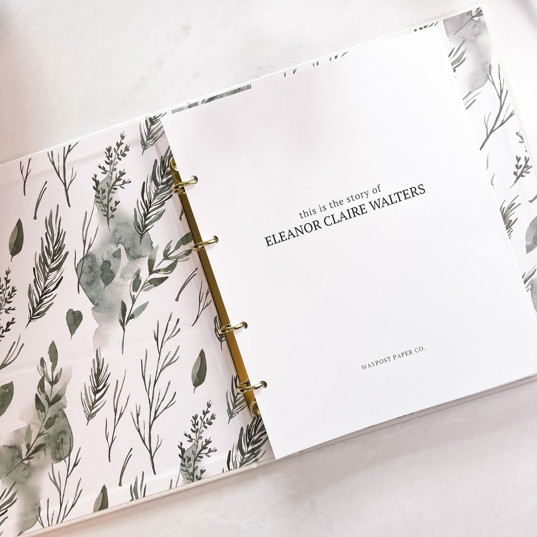 Customized Baby's First Years Book - Hardcover Personalized and ...