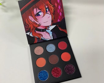Bungou Stray Dogs Dazai Inspired Makeup Palette / Eye Shadow Palette ...