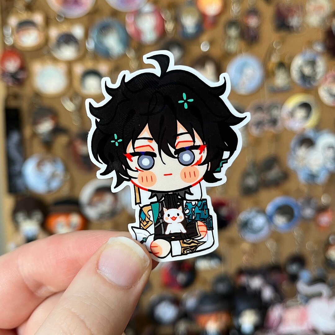Dan Heng Honkai Star Rail / Cat Stickers / Anime Stickers - Etsy UK