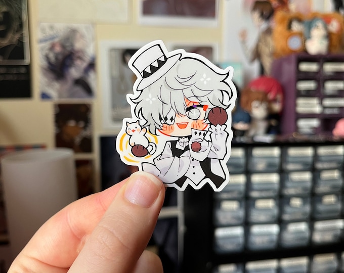 Bungou Stray Dogs BSD Inspired Stickers / Nikolai Gogol / Cat Stickers ...