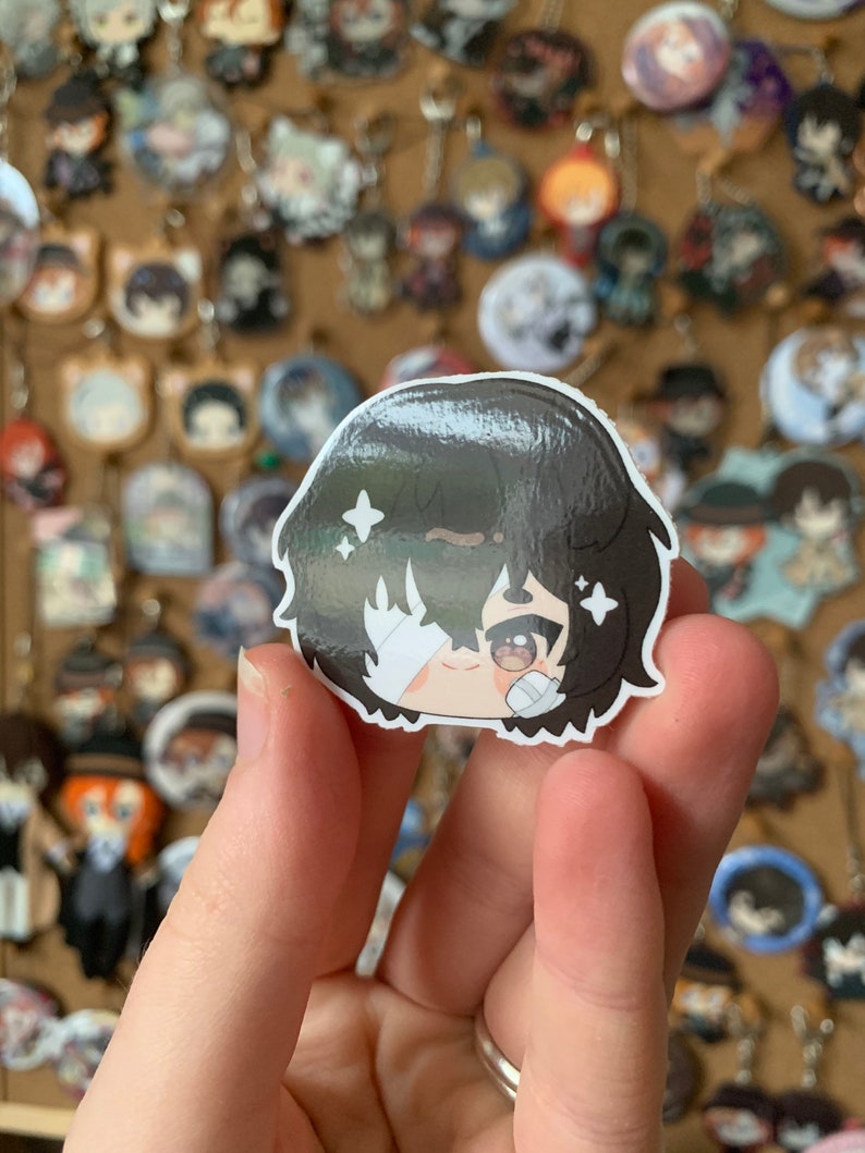 Bungou Stray Dogs BSD Inspired Stickers / Dazai / Chibi - Etsy