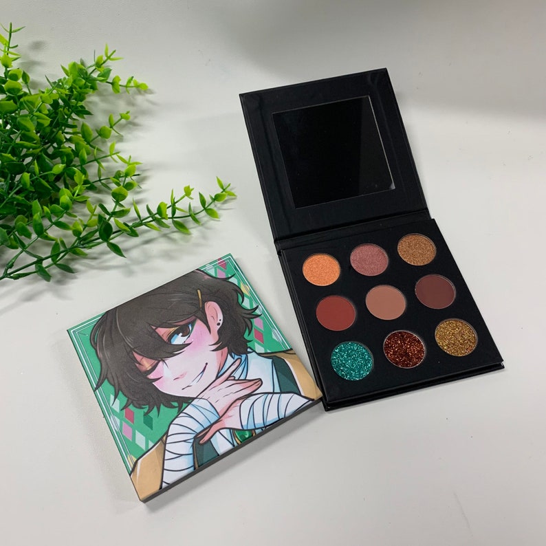 Bungou Stray Dogs Dazai Inspired Makeup Palette / Eye Shadow - Etsy