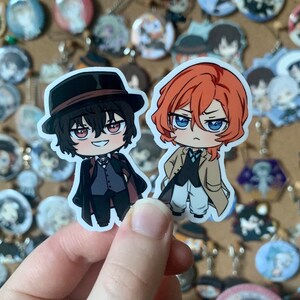 Bungou Stray Dogs BSD Inspired Stickers / Chuuya / Dazai / Clothes Swap ...