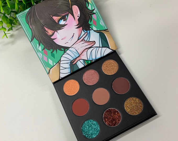 Bungou Stray Dogs Dazai Inspired Makeup Palette / Eye Shadow Palette ...