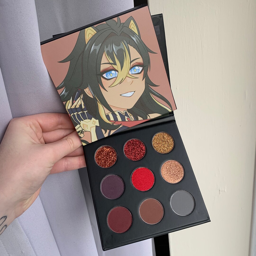 Genshin Impact Dehya Inspired Makeup Palette / Eye Shadow - Etsy